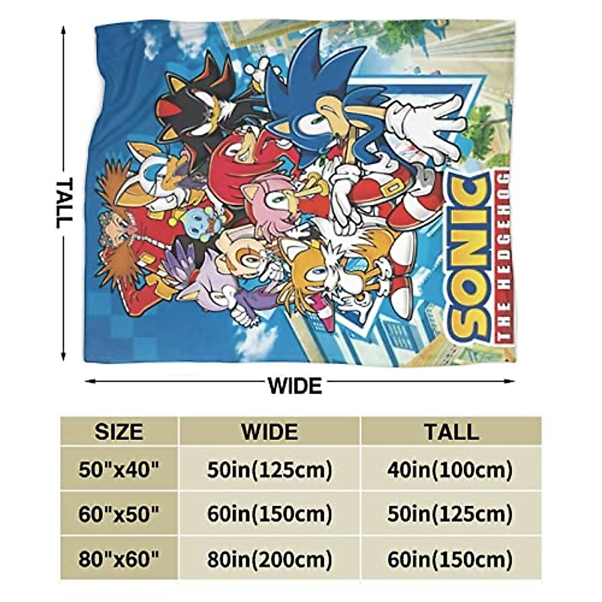 HUJIAN Cartoon Blanket Ultra-Soft Throw Blanket Air Conditioner Blanket Micro Fleece Blanket Light Weight Blanket for Bed Couch Living Room 50''X40''