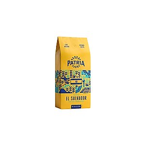 Patria El Salvador Dark Roast Ground Coffee, 12 Oz