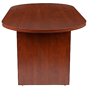 Flash Furniture Jones 6 Foot (72 inch) Oval Conference Table in Cherry