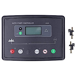 Eujgoov DSE6110 LCD Display Screen Generator Automatic Controller Module Electronic Power Controller Module 8V-35V DC