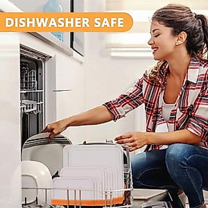 BPA Free Freezer Bags Reusable, Gallon Freezer Bags Silicone, Extra Thick Leakproof Reusable Freezer Bags Silicone and Plastic Free Lunch Bags Food Storage (10 Pack)