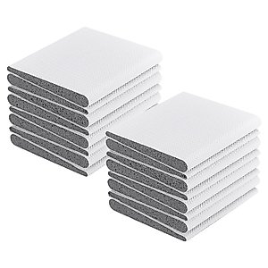 wugongshan 16 Pcs Door Corner Seals, Weather Stripping Draft Stopper Self-Adhesive, Exterior Door Jamb Frame Seal Foam for Draft Weather Protection, Isolation of Noise, Corner Seal