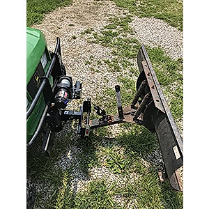 HFT Badland ATV Utility Winch with Wire Rope and Wireless Remote Control ZXR 2500 Lb. Badland