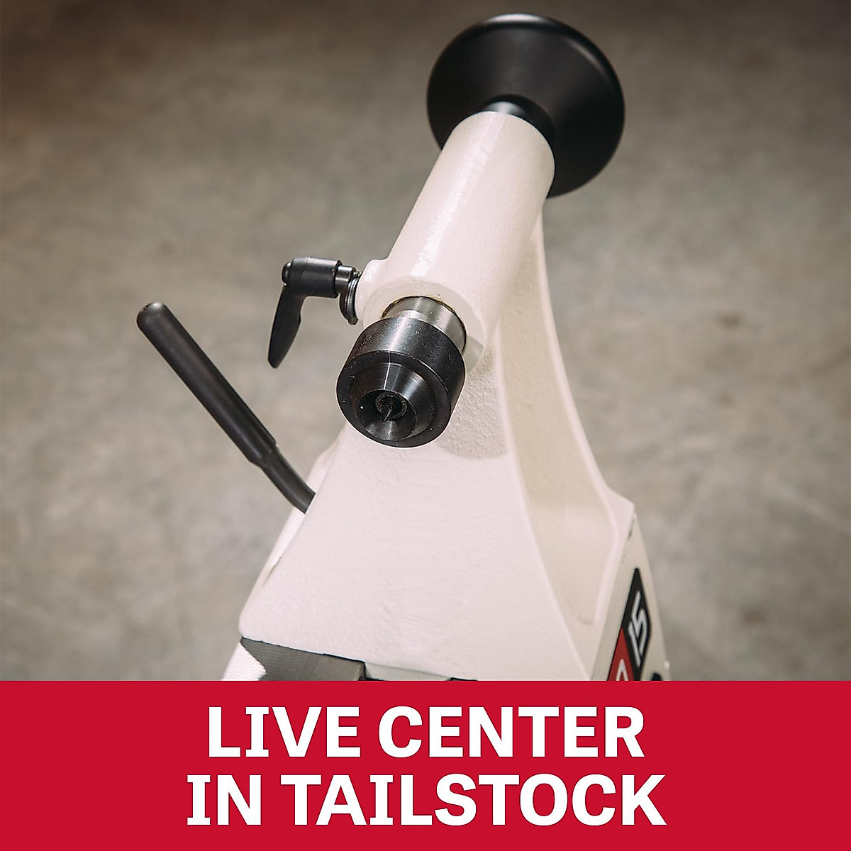 JET 10" x 15" Variable-Speed Woodworking Lathe, 1/2 HP, 1Ph 115V (Model JWL-1015VS)