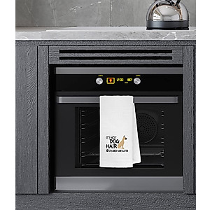 It's Not Dog Hair It's Great Dane Glitter Kitchen Towels Dishcloths 24"x16",Funny Puppy Dog Dish Towels Bath Towels Hand Towels,Gifts for Dog Lovers Girls Women,Great Dane Mom Gifts