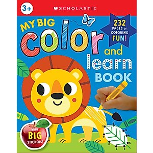 My Big Color & Learn Book: Scholastic Early Learners (Coloring Book)