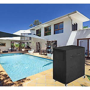 Youlvy Evaporative Cooler Cover for Hessaire MC61M / MC61V 5300 CFM Portable Evaporative Cooler, Waterproof Swamp Cooler Cover Air Cooler Cover Water Cooler Cover for Water/Outdoor Air Conditioner