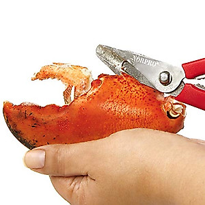 Norpro 6516 Ultimate Seafood Shears Red 7.5" x 3" x .5"
