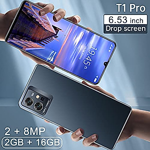 LILAJO T1 Pro 5G Android 7.1 Smartphone - 6.53-inch HD Dual Standby Card Slot 2+16G Memory 2600mAh Battery Removable Back Cover
