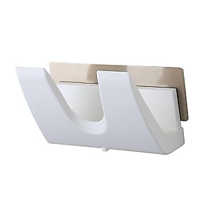 SHOWERORO Cabinet Door Storage Mount Pot Lid Holder Pot Lid Organizer Sucker Lid Rack Pan Cover Rack Drain Storage -mounted White Storage Rack Lid Rack