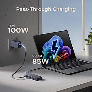 UGREEN 7 in 1 Revodok Pro USB C Docking Station Dual 4k HDMI Monitor, USBC Hub with 2 HDMI, 2*USB A&C 10Gbps Date Transfers, PD 100W, USB-C Dock for Lenovo, XPS, DELL, HP and More