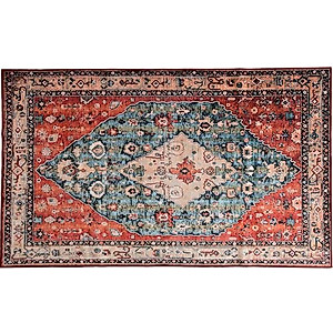 Area Rug 5x7 Living Room Rugs Boho Rugs for Living Room 5x7 Area Rugs for Bedroom Machine Washable Area Rugs