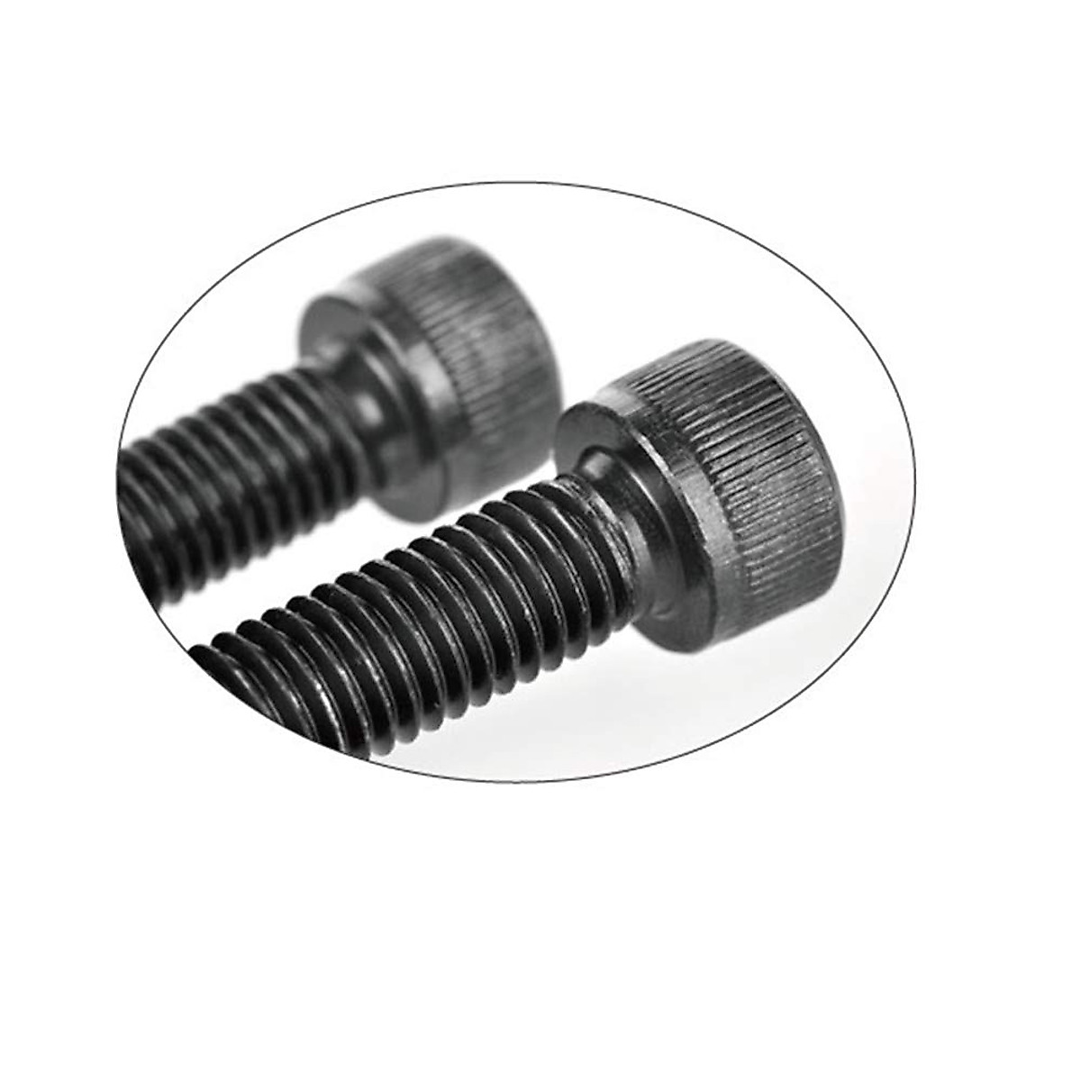 FullerKreg M4-0.7 x 25mm Alloy Steel Socket Cap Screw, (Pkg of 50),ISO 4762, Hex Drive, Class 12.9, Black Oxide Finish