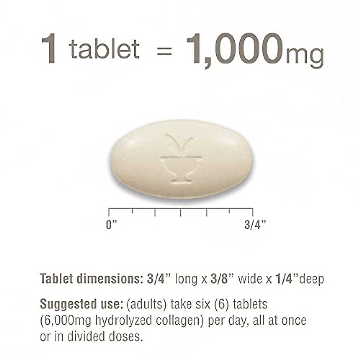 Youtheory Collagen with Vitamin C, Advanced Hydrolyzed Formula for Optimal Absorption, Skin, Hair, Nails and Joint Support, 290 Supplements