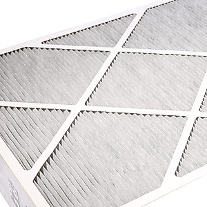 Lennox X6672 16x25x5 Furnace Filter, Merv 16 Carbon Clean Home Air filter for HVAC system 2 Pack with Cleaning Cloth
