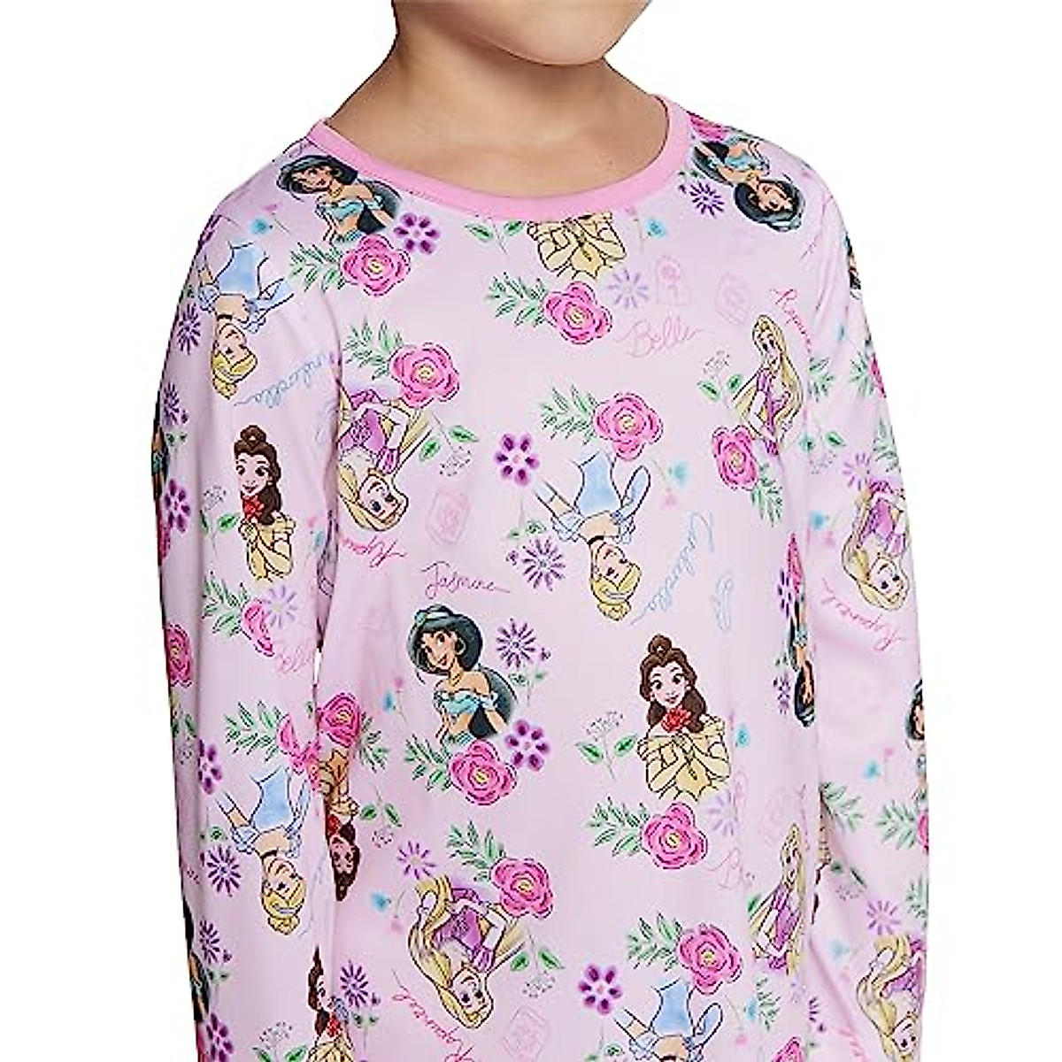 Disney Girls' Princess 3-Pack Nightgown, GIRLS RULE 2, 4