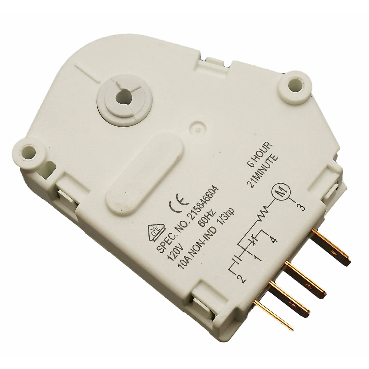 215846604 for Refrigerator Defrost Timer Replaces
