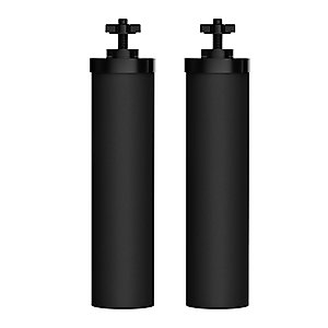 Waterdrop NSF/ANSI 42&372 Certified Water Filter, Replacement for Berkey® BB9-2® Black Filters, Berkey® Gravity Water Filter System and Waterdrop King Tank Series, (Pack of 2)