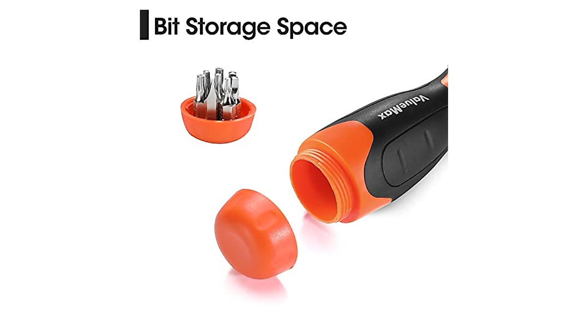 ValueMax 13-in-1 Multi-bit Ratcheting Screwdriver Set - Portable & Durable