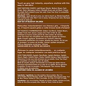 Cover Your Gray Hair Color Touch-Up Stick - Dark Brown (6-Pack)