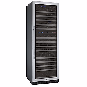 Allavino VSWR172-2SSRN FlexCount Series 172 Bottle Dual Zone Wine Refrigerator with Right Hinge
