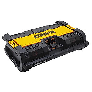 DEWALT ToughSystem Radio and Battery Charger, Bluetooth Music Player (DWST08810)