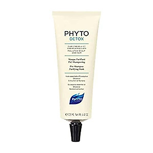 PHYTO Phytodetox Pre-shampoo Purifying Mask, 4.40 Fl Oz