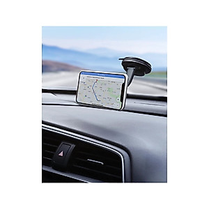 Car Phone Holder for Car 360 Degrees, Phone Mount HD C49, Gray (Black)