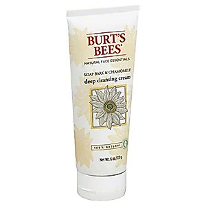 Burt's Bees Soap Bark & Chamomile Deep Cleansing Cream, 6 Oz