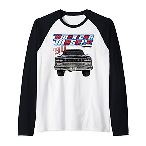 1990,Blazer,Squarebody Truck,K5,Jimmy,Suburban,Silverado,C10 Raglan Baseball Tee