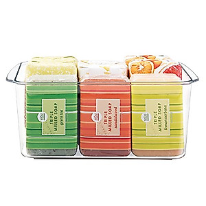 iDesign Linus Bin, Clear