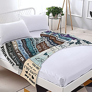 Gifts for Husband, Birthday Gifts for Men, Anniversary for Him, Mens Birthday Gift Ideas, Soft Fleece Throw Blanket Husband Birthday Gift, Husband Gifts Blanket from Wife 60"x80"