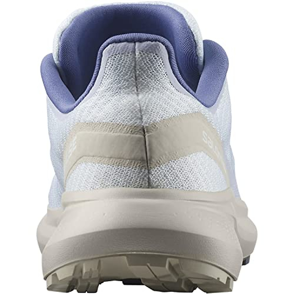 Salomon Women's Impulse W Trail Running Shoe, White/Rainy Day/Purple Heather, 6