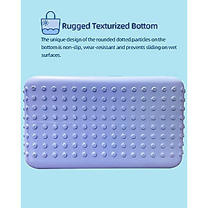 Addoklm Large Lightweight Rubber Beach Bag & Blue Tote Bags