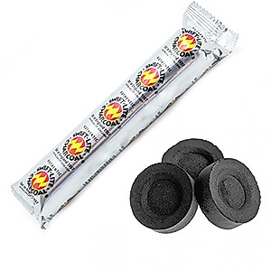 Swift Lite Charcoal Box 10 rolls of 10 x 40mm charcoal tablets