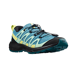 Salomon Kid's XA PRO V8 Trail Running Shoes, Delphinium Blue/Black/Charlock, 6 Big Kid