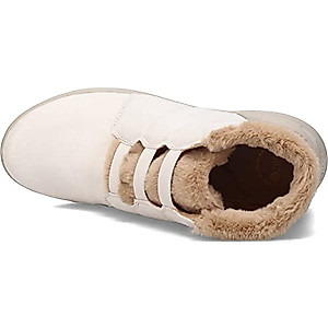 BZees Womens Golden Puff Ankle Boot Wind Chime Microfiber 9.5 M