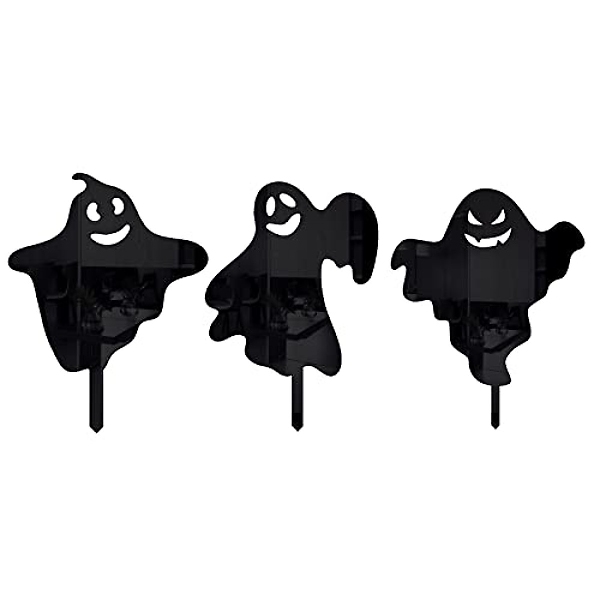 Halloween Garden Stakes Stakes Decorative Ghost Yard Sign Outdoor Decorations Outdoor Statues Decorations Yard Yard Signs Halloween Yard Art Props Scary Holiday Home Porch Party Supplies (A02)