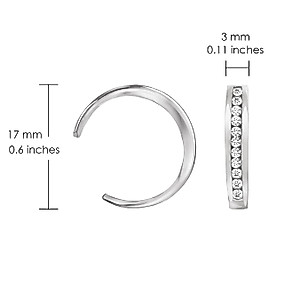 Hoops & Loops Sterling Silver Chanel Toe Ring