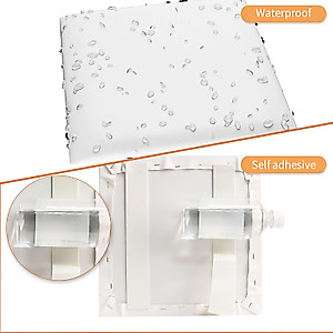 Umedol 3D Anti-Collision Wall Padding for Kids, White Peel and Stick headboard Panels, Self-Adhesive Headboard Panels for Wall, Bedroom/Living Room Upholstered Wall Panel(12 Pack -11.8" x 11.8")