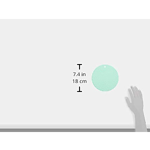 HG HGROPE Resistant Hot Pads Silicone Pot Holder Trivet Mats,Spoon Rest, Jar Opener Garlic Peeler, Green