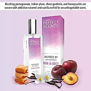 Perfect Scents Fragrances, Inspired by Juicy Couture’s Viva La Juicy, Women’s Eau de Toilette, Vegan, Paraben Free, Never Tested on Animals, 2.5 Fluid Ounces