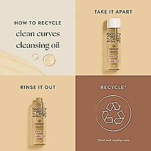 The Honest Company Mama Clean Curves Cleansing Oil, 8 Fl Oz