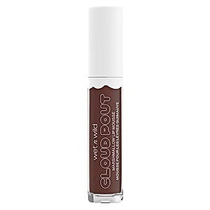 wet n wild Lip Cream Cloud Pout w/ Marshmallow, Dark Brown Love You Smore | Argan Oil | Vitamin E | Marshmallow Flavored