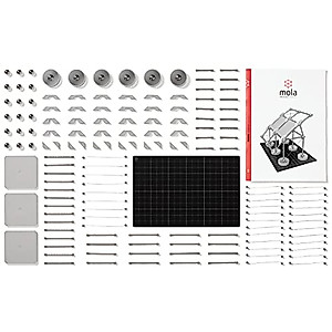 Mola Structural Kit 2 | Magnetic Modular Kit for Engineering and Architecture Education | 145 Pieces + Practical Guide