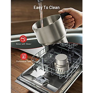 Paris Rhône Detachable Milk Frother Accessories, Chocolate Cover, Frothing whisks and Holder for PE-MF005