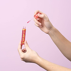 W7 Hot Shot Plumping Oil - Enhancing & Repairing Plump Effect For Fuller Lips - Clear & Soft, Natural, Everyday Lip Care
