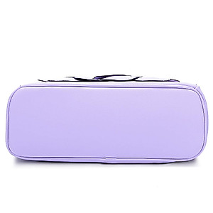 SUNROLAN Women's Evening Clutches Handbags Formal Party Wallets Wedding Purses Wristlets Ethnic Totes Satchel (Light Purple)