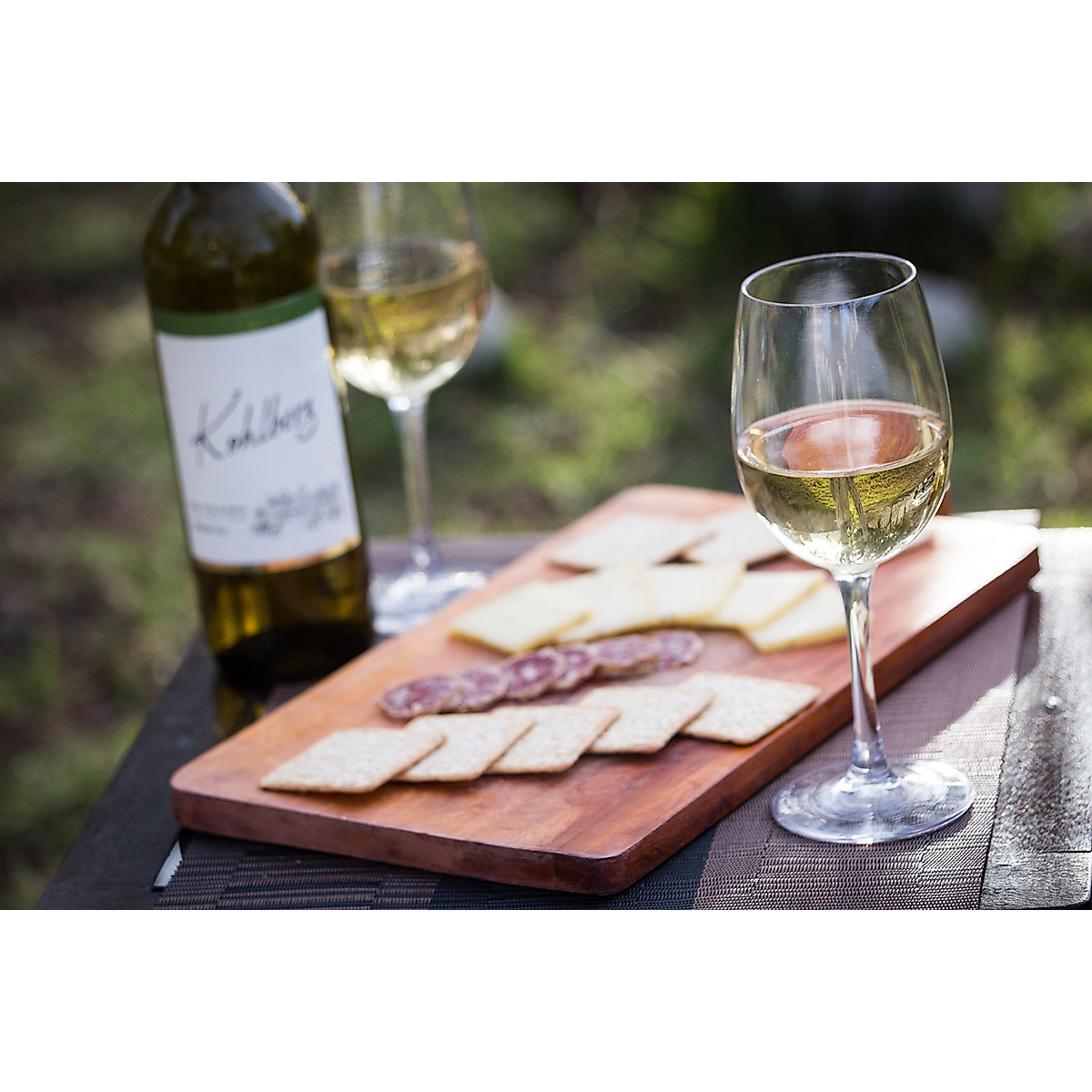 Elegant Plastic Wine Glasses by Savona | Unbreakable Wine Glasses | Ideal for Indoor/Outdoor Use | 100% Tritan Shatterproof Wine Glasses | Set of 4)