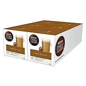 Nescafé Dolce Gusto Café au lait, Pack of 6, 6 x 16 Capsules